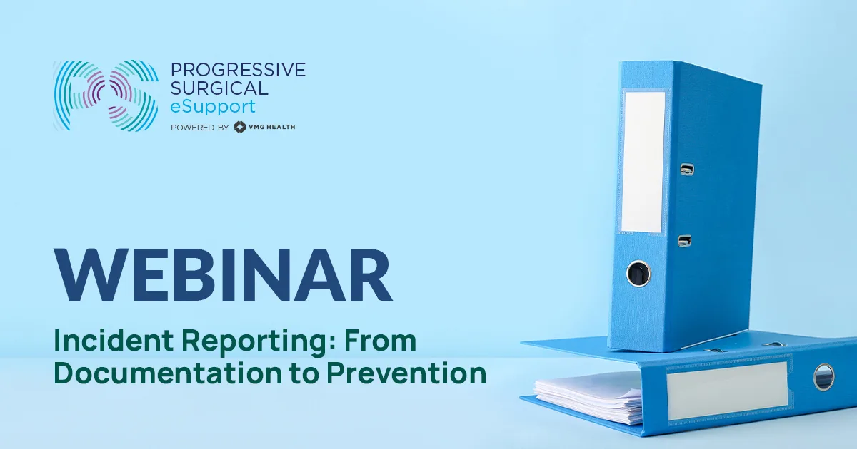 Incident Reporting: From Documentation to Prevention - VMG Health